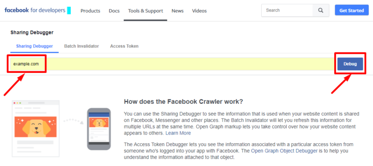 How to Update Facebook Link Preview of Your Website - Weblium Blog