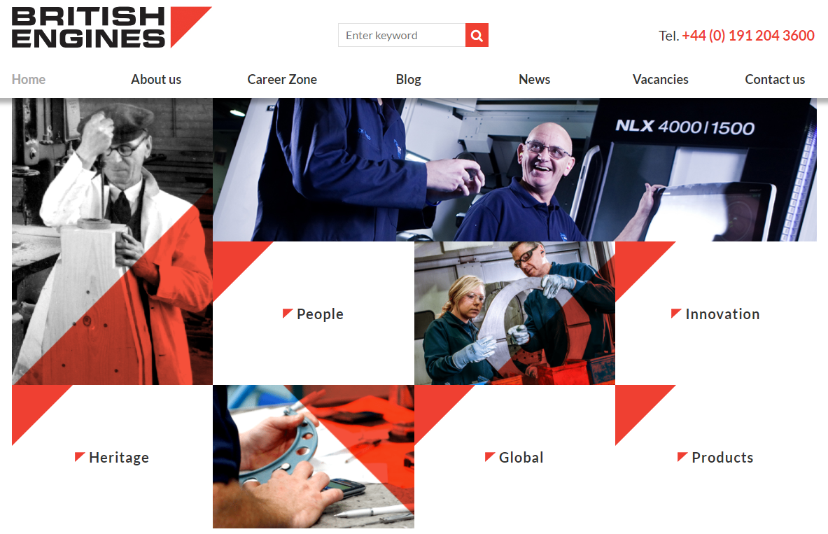 17+ Engineering Website Design Examples (2021) - Weblium Blog