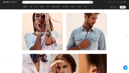 Best Jewelry Website Design Examples in 2025 | Weblium