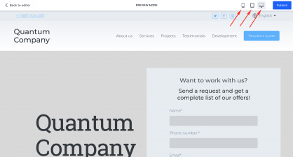 How to Preview a Website Before Publishing - Weblium Blog