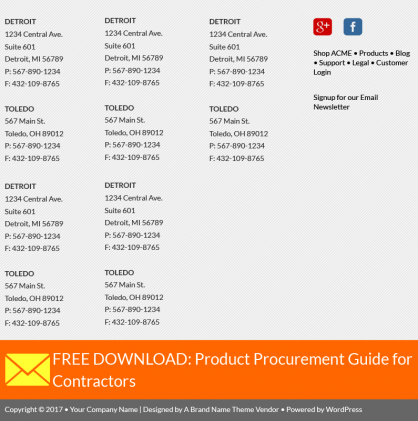 Footer Design: 15+ Examples For Your Inspiration - Weblium Blog