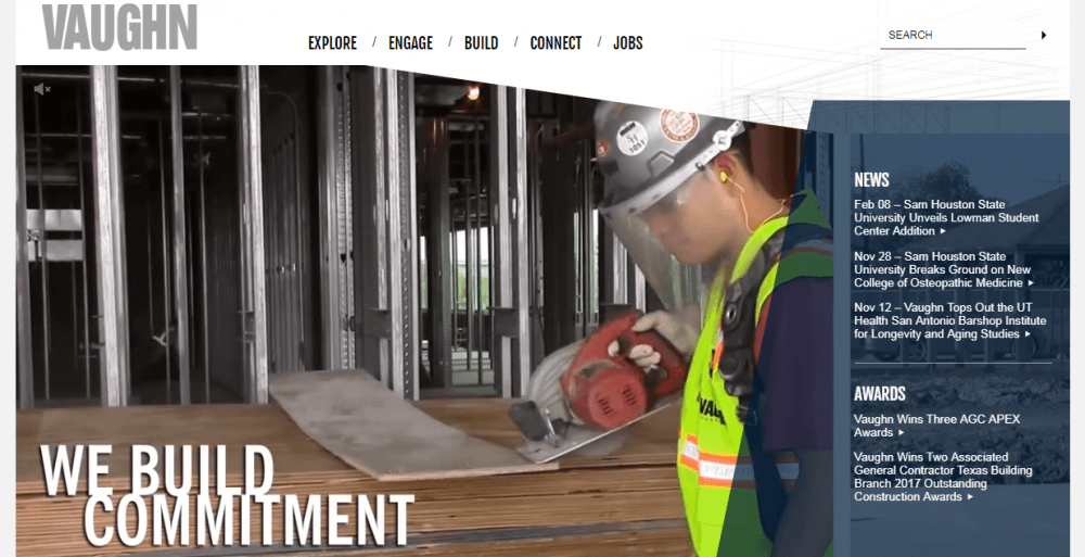 Construction Company Website Design: 9 Best Examples - Weblium Blog