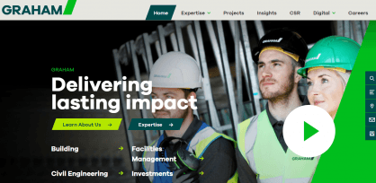 Construction Company Website Design: 9 Best Examples - Weblium Blog