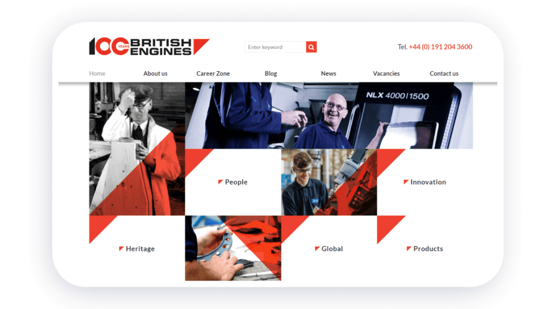 17+ Engineering Website Design Examples in 2025 - Weblium Blog