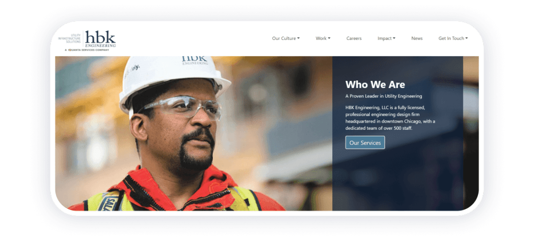 17+ Engineering Website Design Examples in 2025 - Weblium Blog