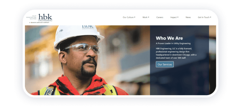 17+ Engineering Website Design Examples in 2026 - Weblium Blog