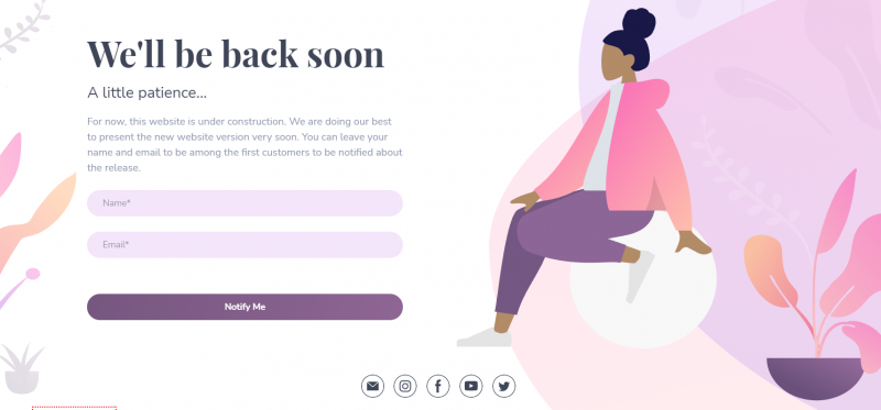Website Under Construction: Guide with Page Examples | Weblium Blog