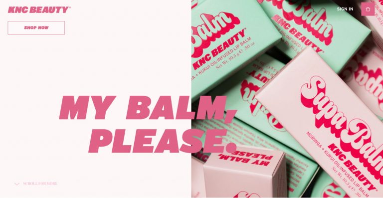10 Great Pink Website Design Examples - Weblium