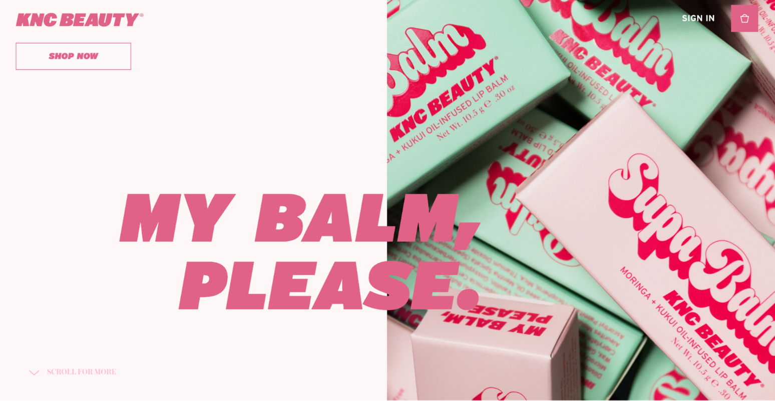 10 Great Pink Website Design Examples - Weblium