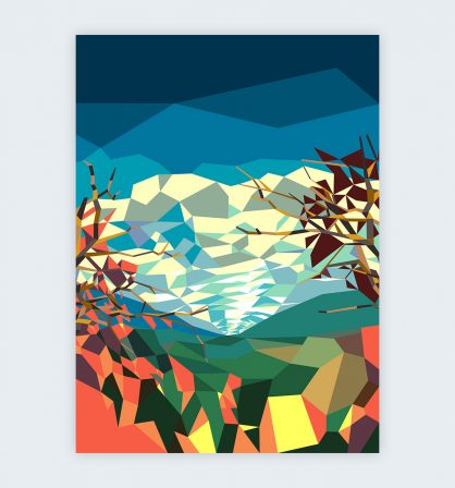 Geometric Background: Dive Into The Latest Trend | Weblium