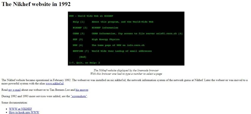 What Was the First Website? First Website Ever | Weblium