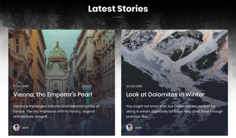 Biography Template - Weblium