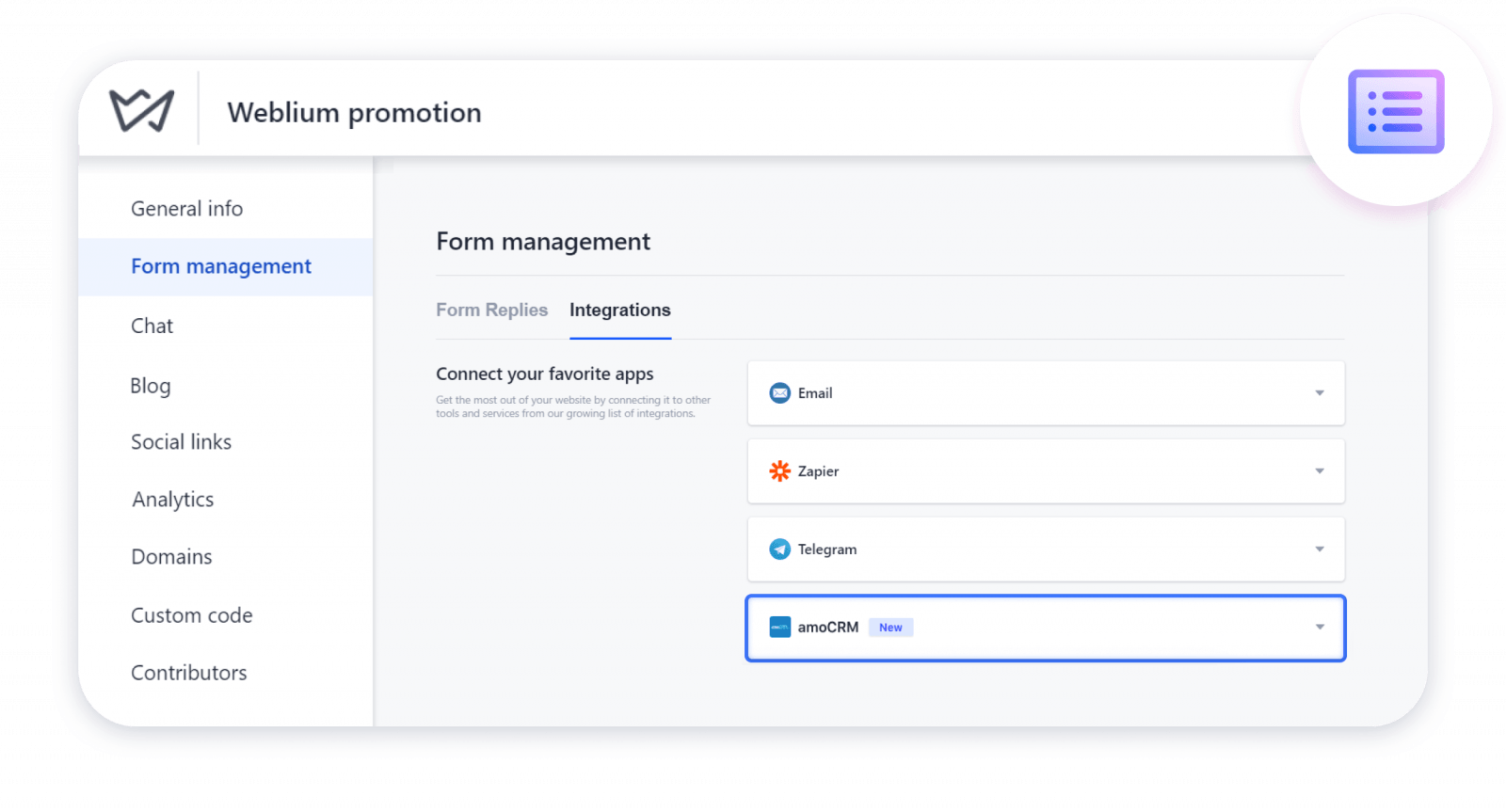 June Product Updates: Pop-Ups, Site Stats, and more! - Weblium Blog