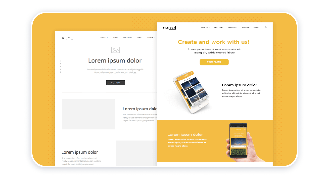 Wireframe vs Mockup vs Prototype: What’s the Difference? - Weblium Blog