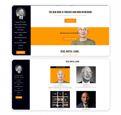 Top 15+ Personal Website Examples for Your Inspiration - Weblium Blog