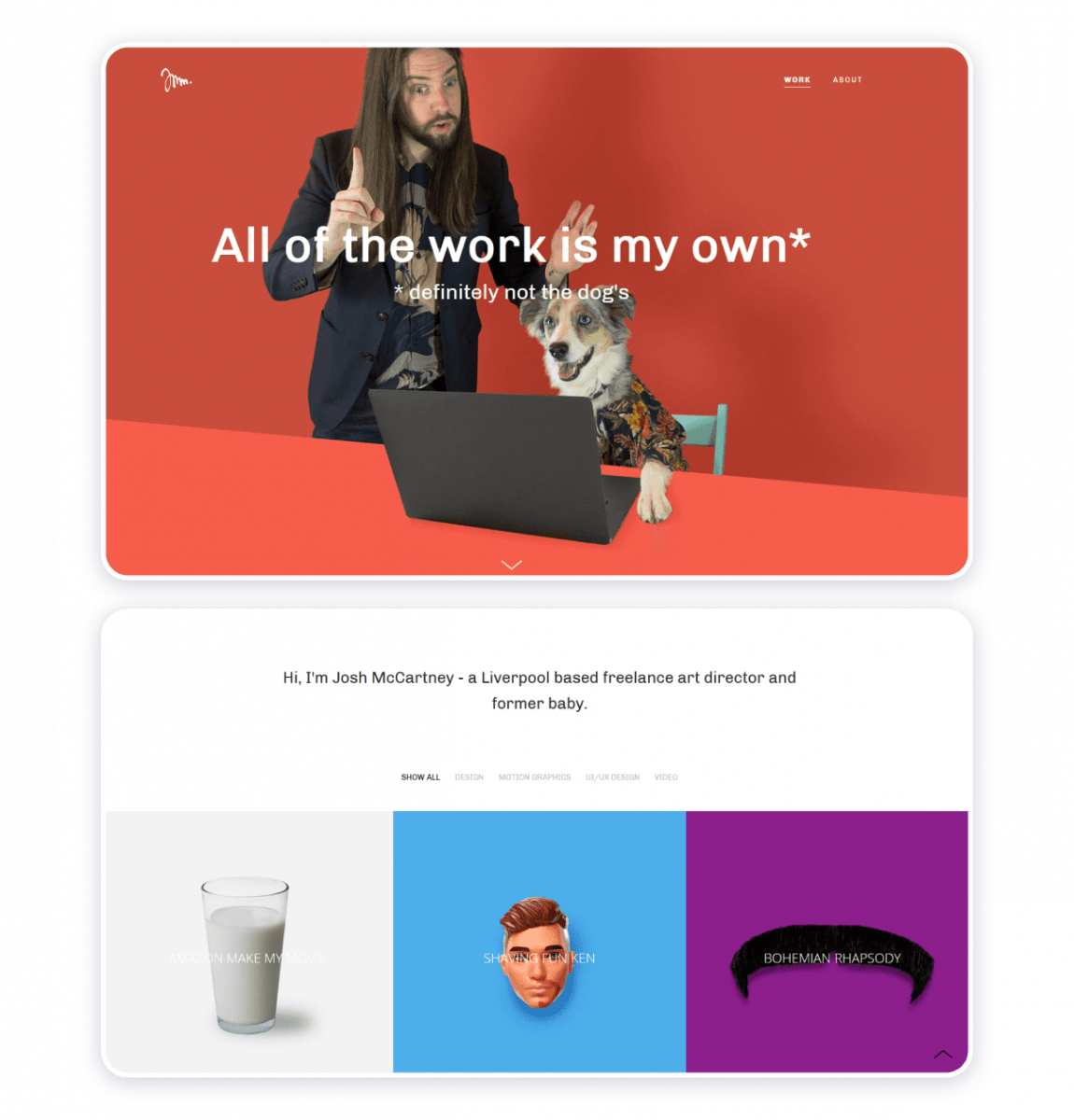 Top 15+ Personal Website Examples for Your Inspiration - Weblium Blog