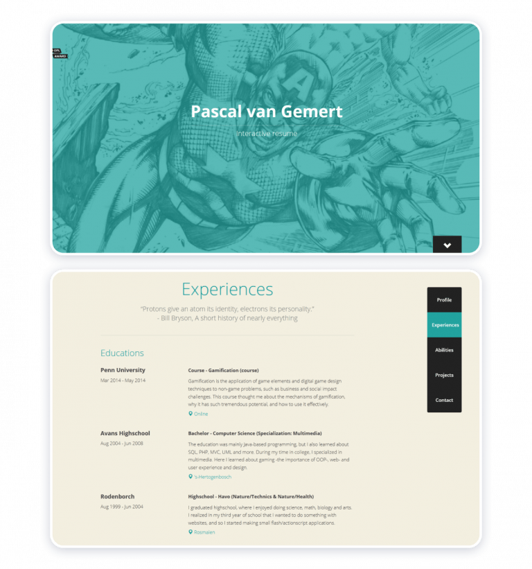 Top 15+ Personal Website Examples for Your Inspiration - Weblium Blog