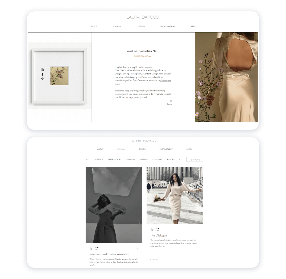 Top 15+ Personal Website Examples for Your Inspiration - Weblium Blog