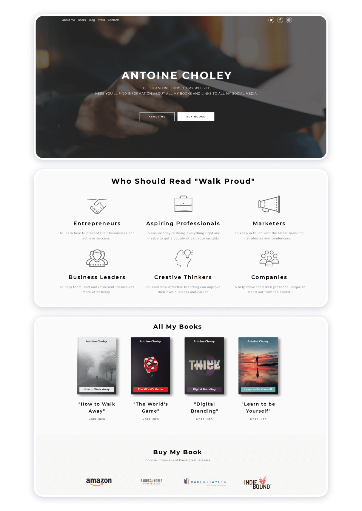 Top 15+ Personal Website Examples for Your Inspiration - Weblium Blog