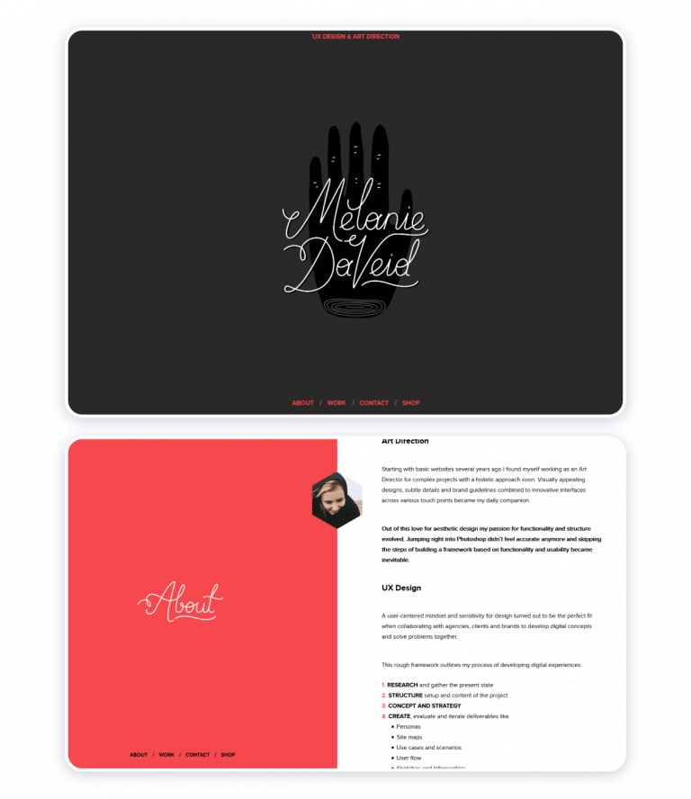 Top 15+ Personal Website Examples for Your Inspiration - Weblium Blog