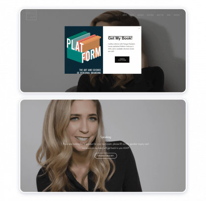 Top 15+ Personal Website Examples for Your Inspiration - Weblium Blog