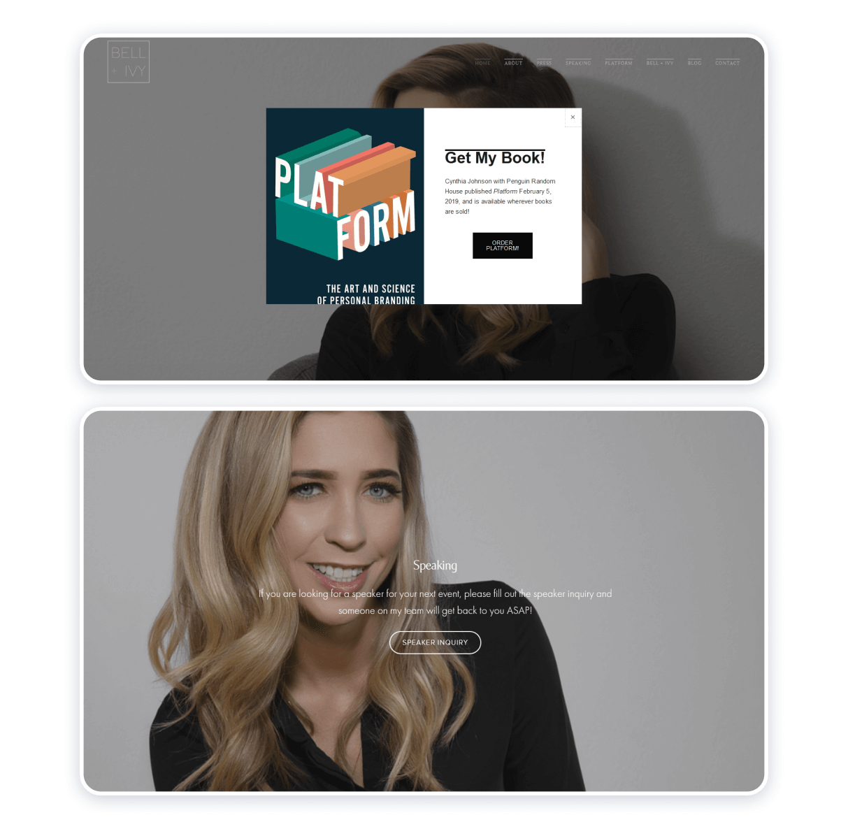 Top 15+ Personal Website Examples for Your Inspiration - Weblium Blog