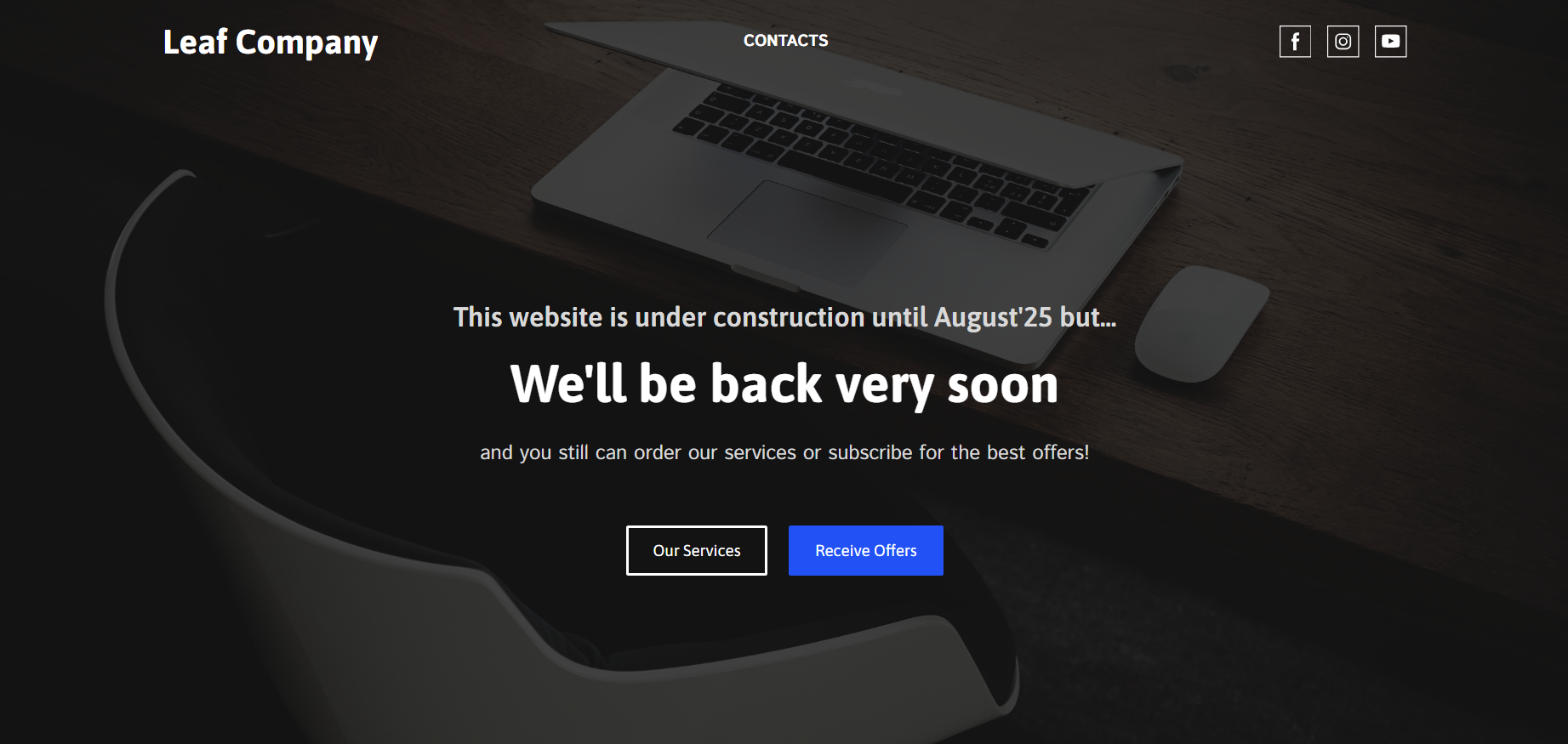 Website Under Construction: Guide with Page Examples | Weblium Blog