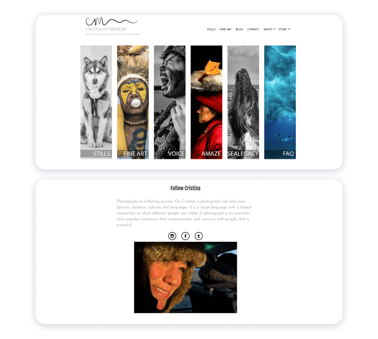 10+ Best Photography Portfolio Websites to Inspire You - Weblium Blog