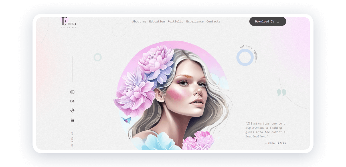 Top 11 Animation Portfolios Examples for Your Inspiration - Weblium Blog