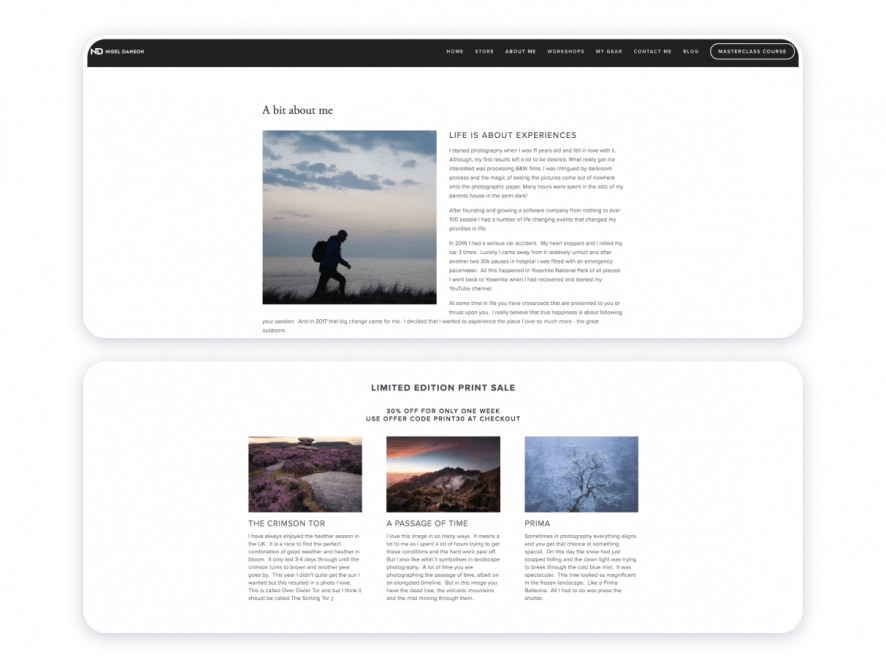 10+ Best Photography Portfolio Websites to Inspire You - Weblium Blog