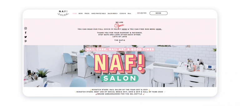 30+ Beauty & Hair Salon Website Examples in 2026 - Weblium