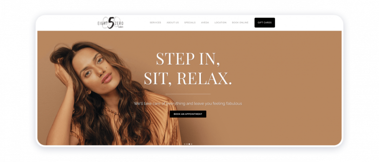 30+ Best Beauty & Hair Salon Website Examples in 2024 - Weblium