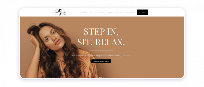 30+ Best Beauty & Hair Salon Website Examples in 2024 - Weblium