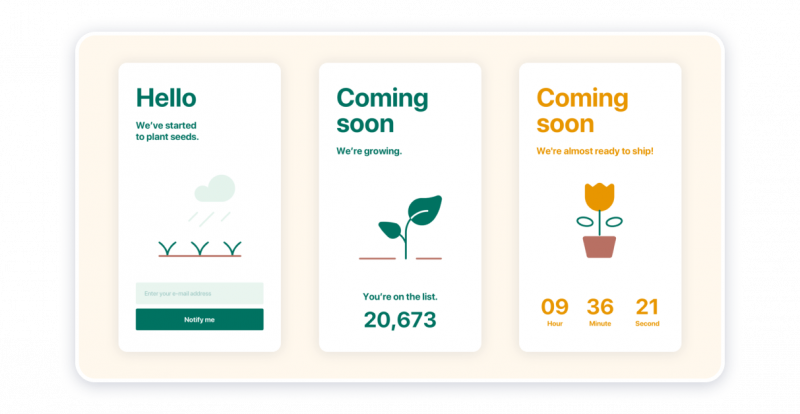 Best Coming Soon Landing Page Examples + How to Create Your Own ...