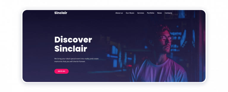 30+ Best Band and Musician Websites: Inspiring Examples - Weblium Blog