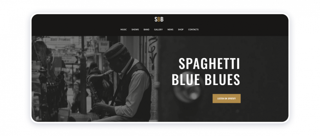 30+ Best Band and Musician Websites: Inspiring Examples - Weblium Blog