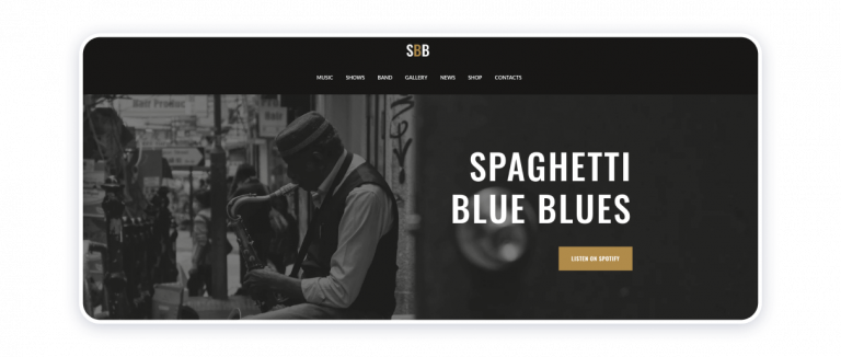 30+ Best Band and Musician Websites: Inspiring Examples - Weblium Blog