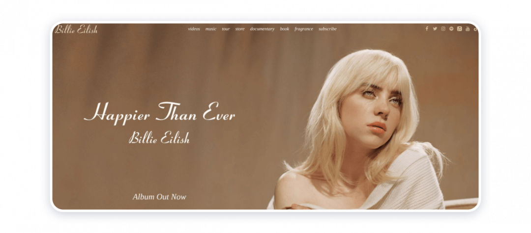 30+ Best Band and Musician Websites: Inspiring Examples - Weblium Blog