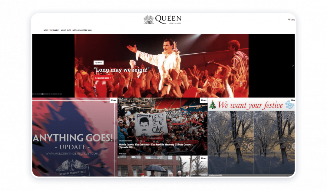 30+ Best Band and Musician Websites: Inspiring Examples - Weblium Blog