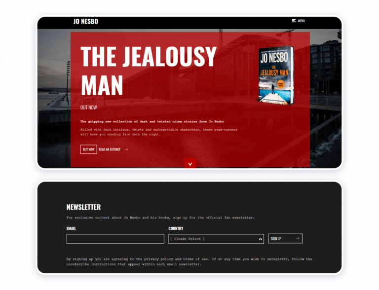 20 Best Author Websites: Inspiring Examples of 2025 - Weblium Blog