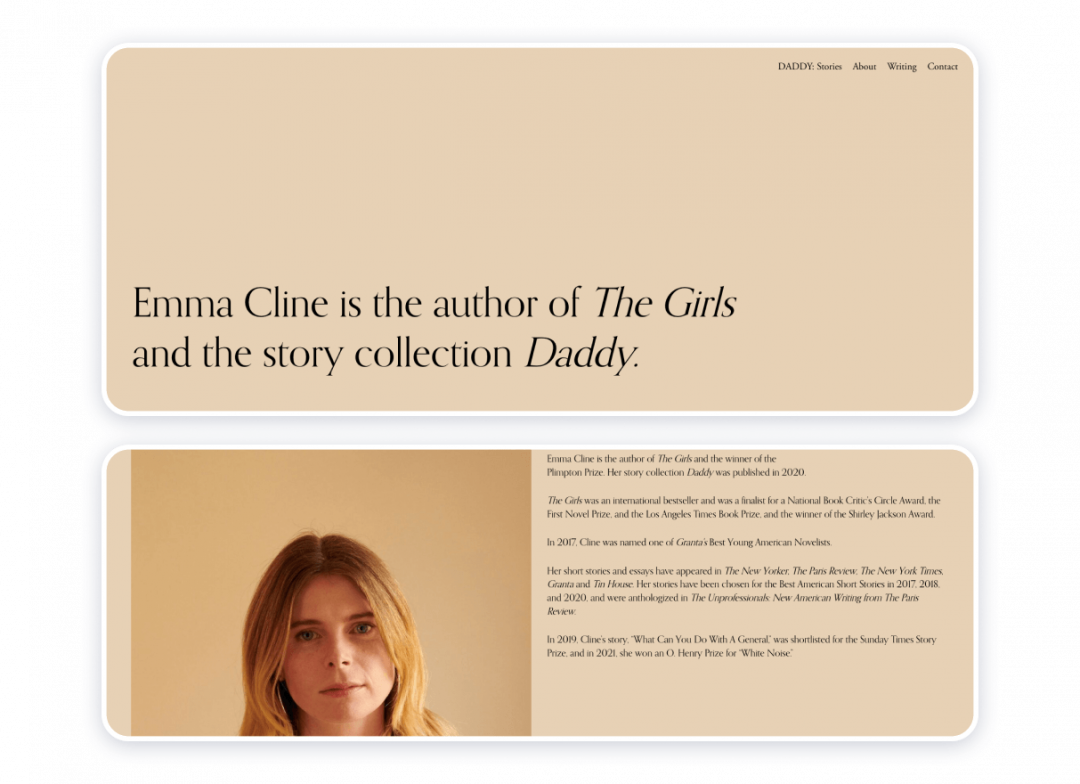 20 Best Author Websites: Inspiring Examples of 2025 - Weblium Blog