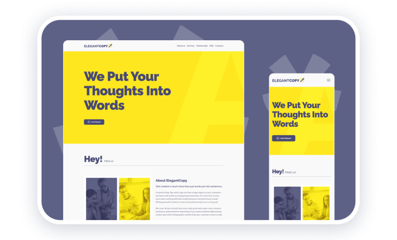 Copywriter Portfolio Examples: 10 Best Examples - Weblium Blog