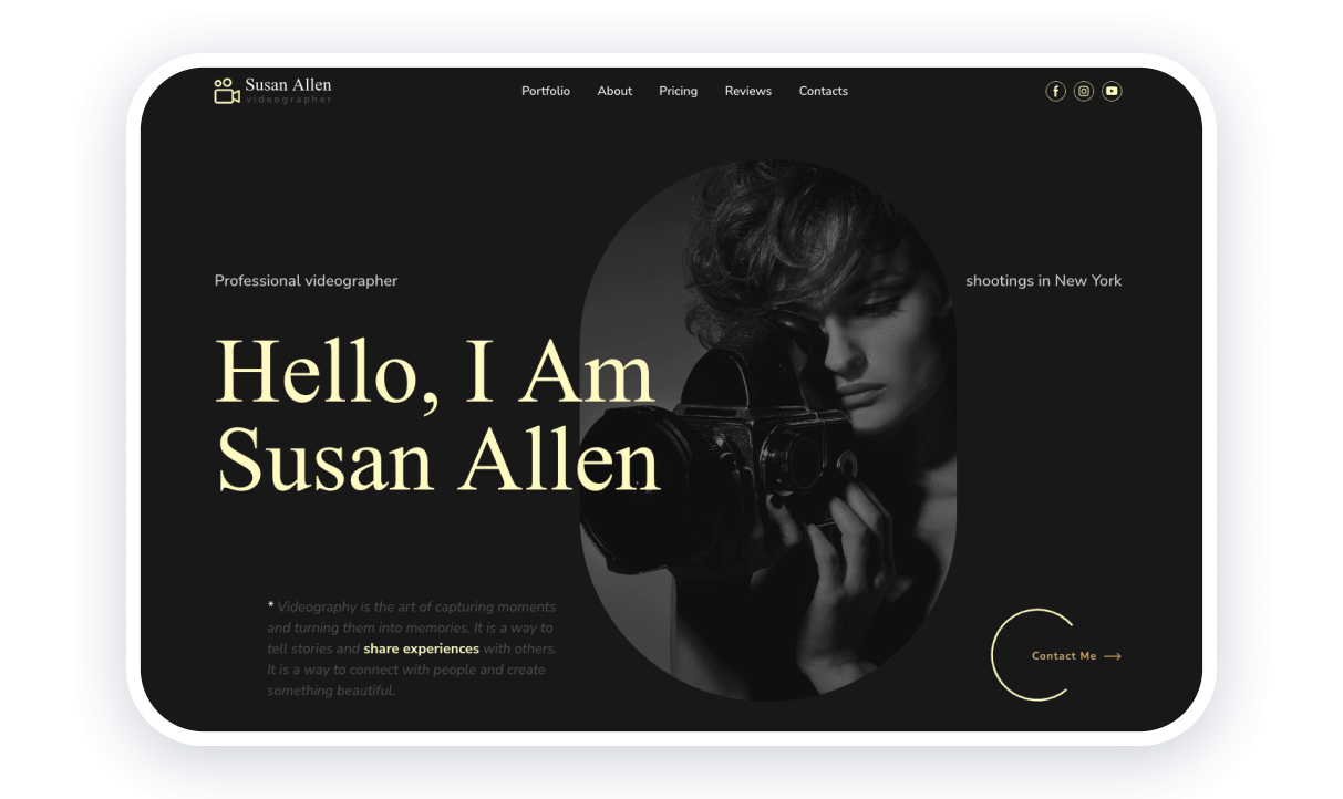 10 Best Artist Website Examples in 2025 | Weblium