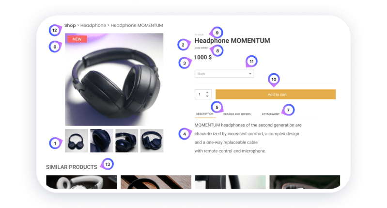 How To Create A Product Page? - Weblium Blog