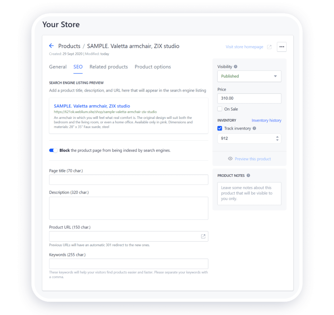 How To Create A Product Page? - Weblium Blog