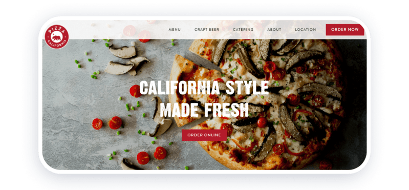 Pizza Website Examples to Find Inspiration - Weblium Blog
