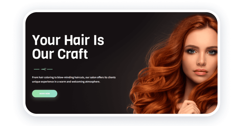 30+ Best Beauty & Hair Salon Website Examples in 2024 - Weblium