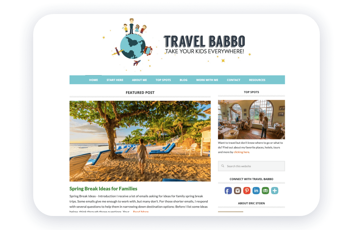 15 Inspiring Family Website Examples You’ll Love - Weblium Blog
