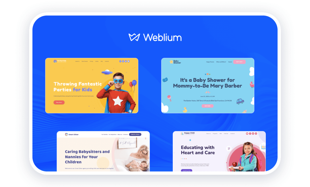 The Best 15 Family Website Examples to Follow in 2025 - Weblium Blog