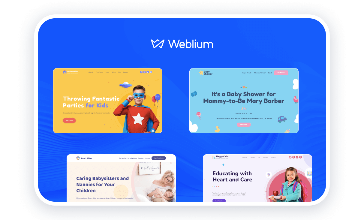The Best 15 Family Website Examples to Follow in 2025 - Weblium Blog